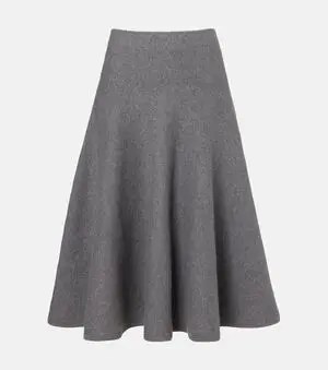 Wool Blend Midi