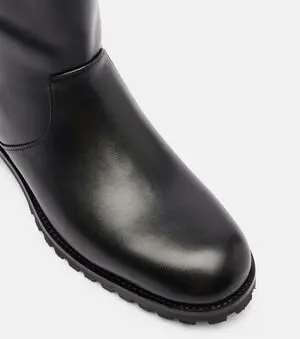 Manolo Blahnik Leather Ankle Boots