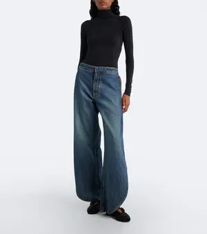 Alaïa Vienne Embellished Ballet Flats