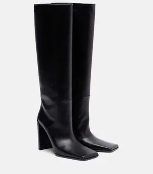 Women's Black Knee High Boots