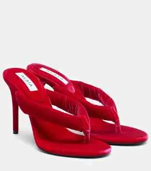 Alaia Open Toe Sandals For Women