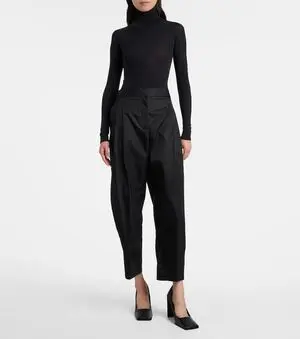 Alaïa Square Leather Pumps