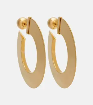 Alaïa Small Hoop Earrings - Gold