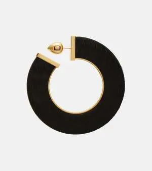 Alaïa Blade Medium Hoop Earrings