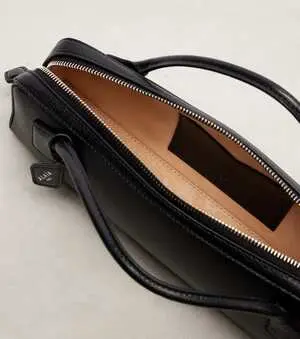 Alaïa Le Teckel Small Leather Clutch - Black