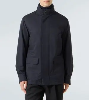 Zegna Twill Field Jacket