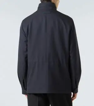 Zegna Twill Field Jacket