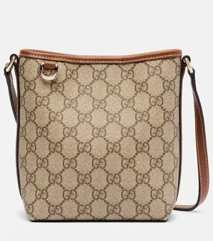 Gucci Gg Emblem Small Bucket Bag