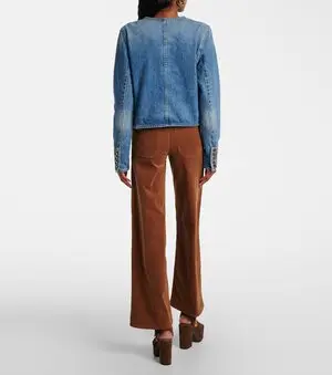 Veronica Beard Andrea Denim Jacket