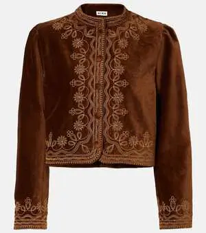 Rixo Embroidered Jackets For Women