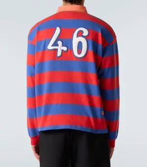 BODE Striped Cotton Polo Shirt