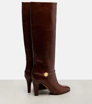 Chloé Eve Knee-high Leather Boots - Brown