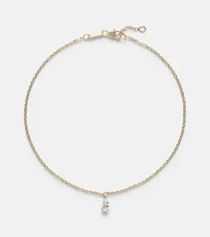 ANITA KO 18kt Yellow Anklet With Diamond - Gold