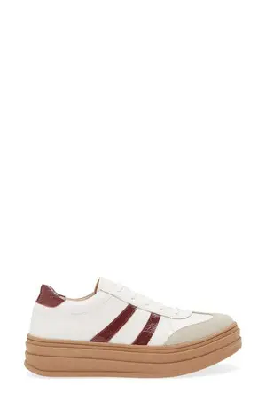CHOCOLAT BLU Valox Sneaker - Wine-white Leather