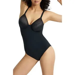 Wacoal Back Appeal™ Underwire Shaping Bodysuit - Black