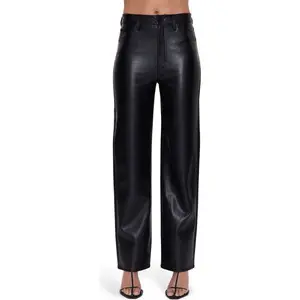 PISTOLA Cassie Coated Straight-leg Jeans