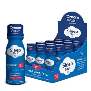 DREAM WATER Sleep Aid Supplement Drink; Melatonin 5mg, Gaba - Multicolored