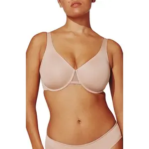 THIRDLOVE 24/7® Classic Underwire Unlined Minimizer Bra - Taupe
