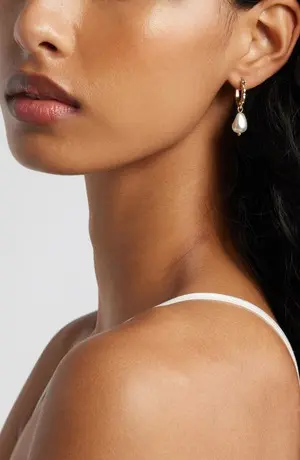 Bp. Faux Pearl Drop Earrings