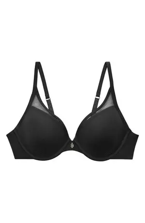 THIRDLOVE 24/7® Classic Uplift Plunge Underwire Bra - Black