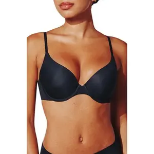 THIRDLOVE Zero Edge™ Underwire Push-up Bra - Black