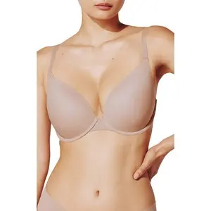 THIRDLOVE Zero Edge™ Underwire Push-up Bra - Taupe