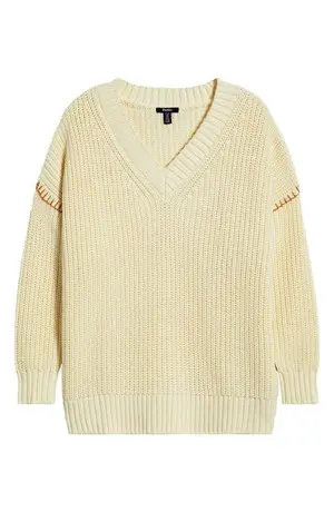 HATLEY Slouchy Cotton Sweater
