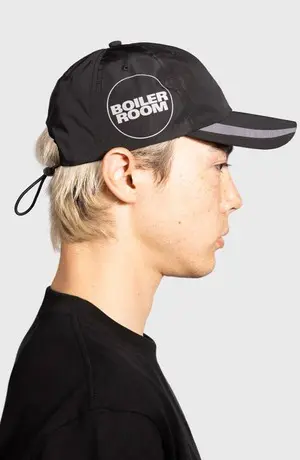PLEASURES X Boiler Room Sport Baseball Cap