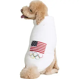 Barefoot Dreams Cozychic® Flag Pet Sweater - Pearl Multi