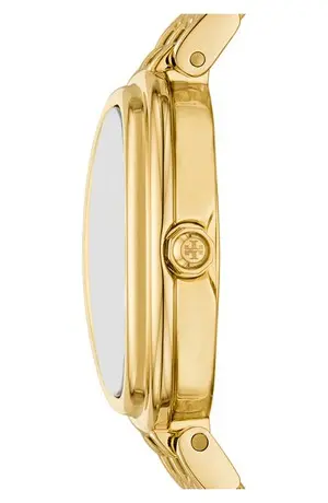 Tory Burch The Oval Malachite Bracelet Watch - Gold/green