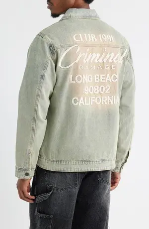 CRIMINAL DAMAGE Club 1991 Denim Jacket