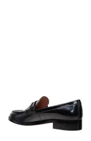 Linea Paolo Endy Bit Loafer - Black