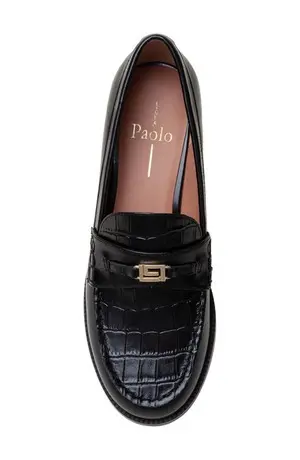 Linea Paolo Endy Bit Loafer - Black