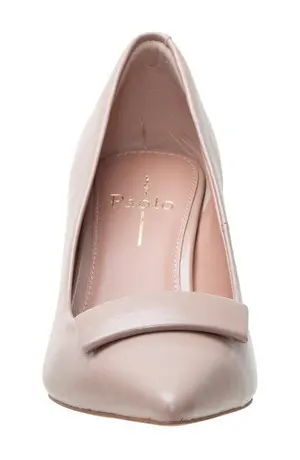 Linea Paolo Prisa Pointed Toe Pump - Putty