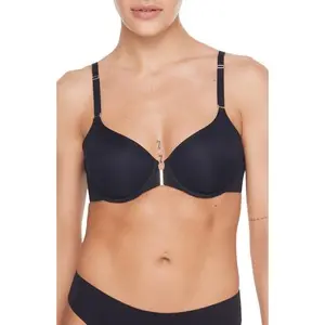 THIRDLOVE Comfortstretch Underwire Front Closure T-shirt Bra - Black