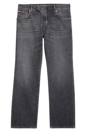 Balmain Low-rise Straight-leg Jeans