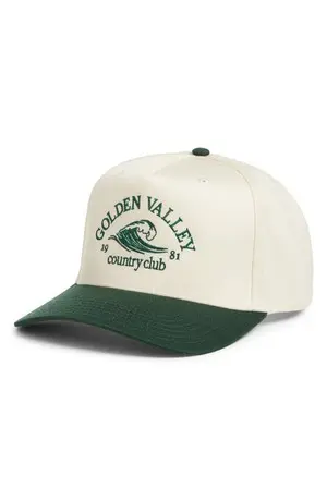 FRIDAY FEELIN’ Golden Valley Country Club Snapback Hat - Green