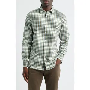 Nordstrom Jayde Plaid Stretch Button-up Shirt