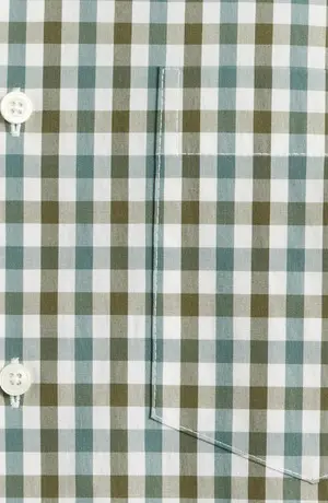 Nordstrom Jayde Plaid Stretch Button-up Shirt