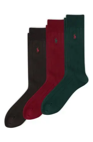 Ralph Lauren 3-pack Crew Socks - Hunte