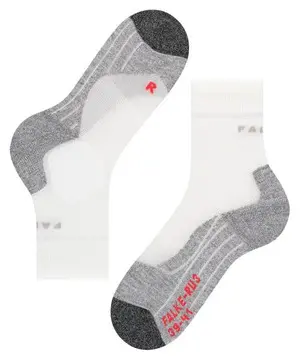Falke Ru3 Comfort Running Socks - White-mix