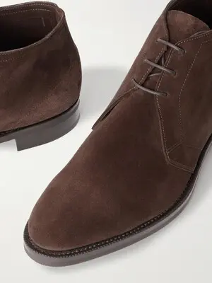 EDWARD GREEN Shanklin Suede Chukka Boots