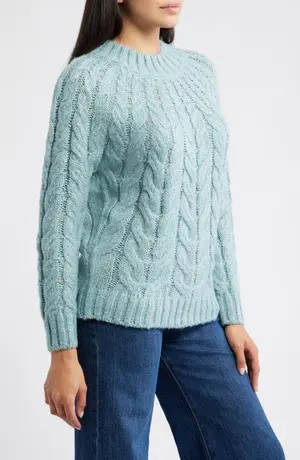 HATLEY Cable Knit Sweater