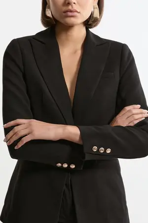 Karen Millen Tailored Single Breasted Blazer
