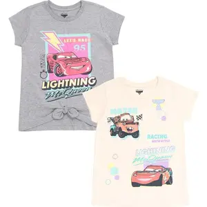 Disney 2-pack Printed T-shirts - Cars Multicolor