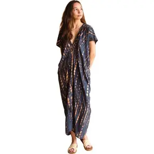 Pink Haley Madella Printed Kaftan Dress