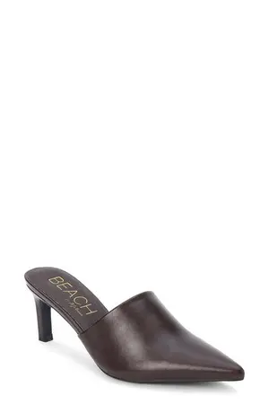 Matisse Garret Pointed Toe Mule - Coffee
