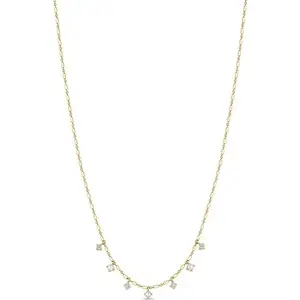 ZOE CHICCO Diamond And Cultured Pearl Necklace