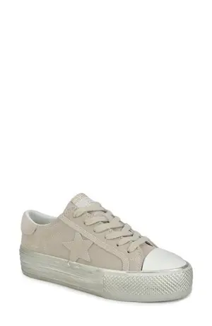 Vintage Havana Paneled Sneakers For Women