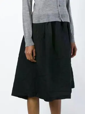 Comme Des Garçons Pleated Midi-skirt